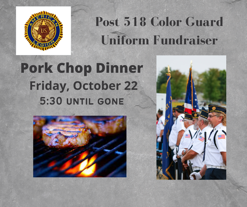 Post 518 Color Guard Uniform Fundraiser – North Mankato Post 518