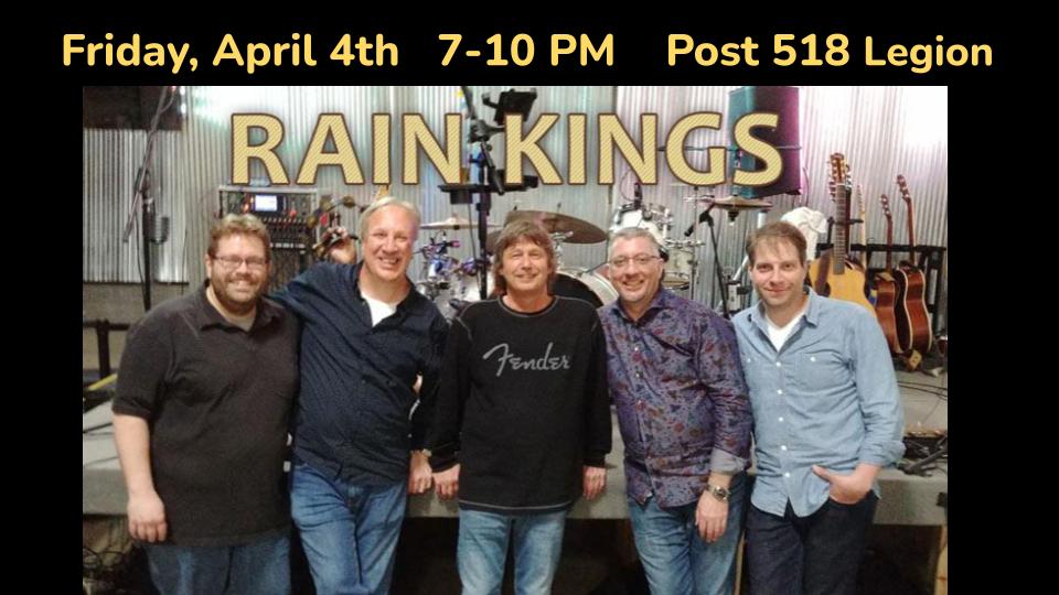 Rain Kings Live Music – North Mankato Post 518